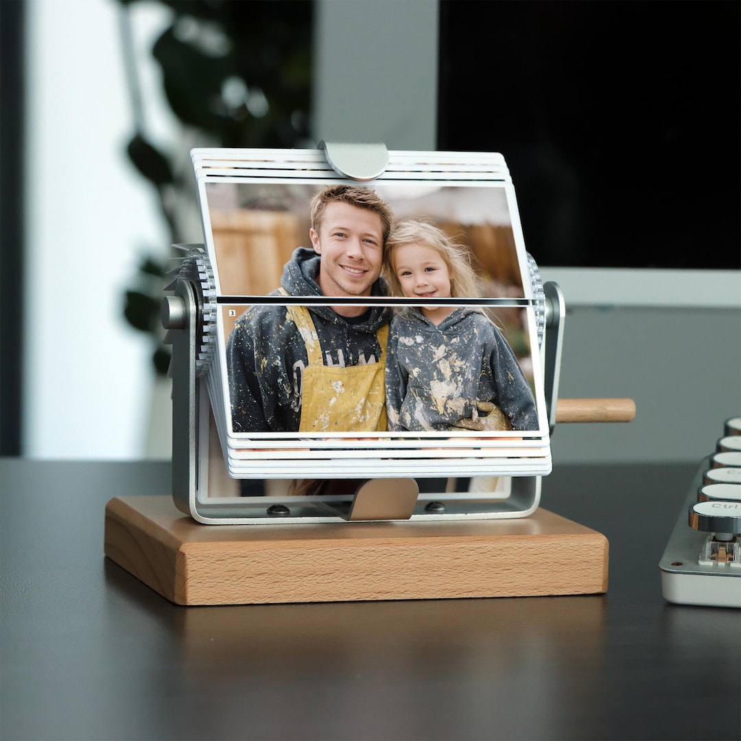Personalized Photo Flip Book｜hand-cranked Animation Machine｜wooden ...