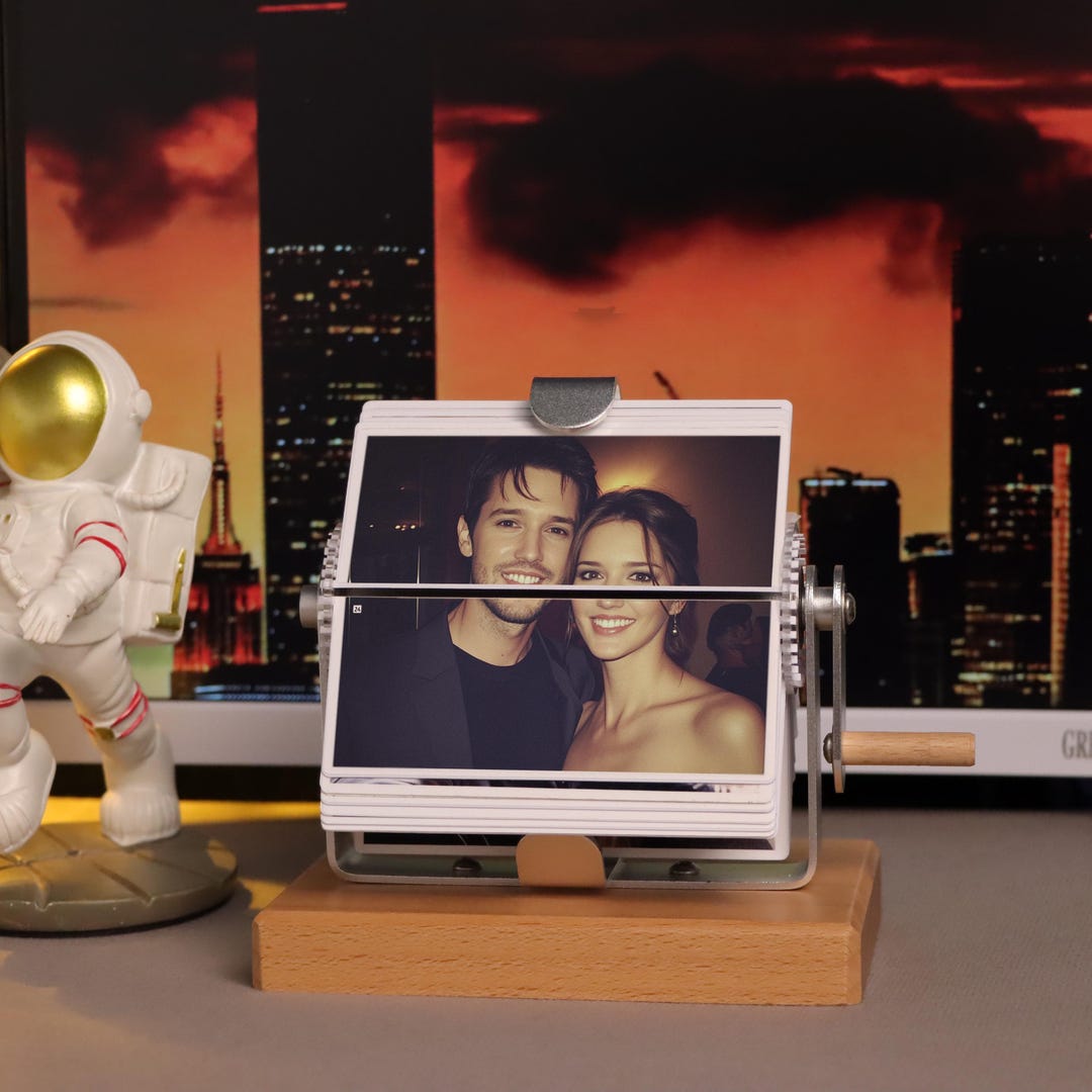 Custom Flip Book Frame Animation Machine Photo/video Rotating Albums ...