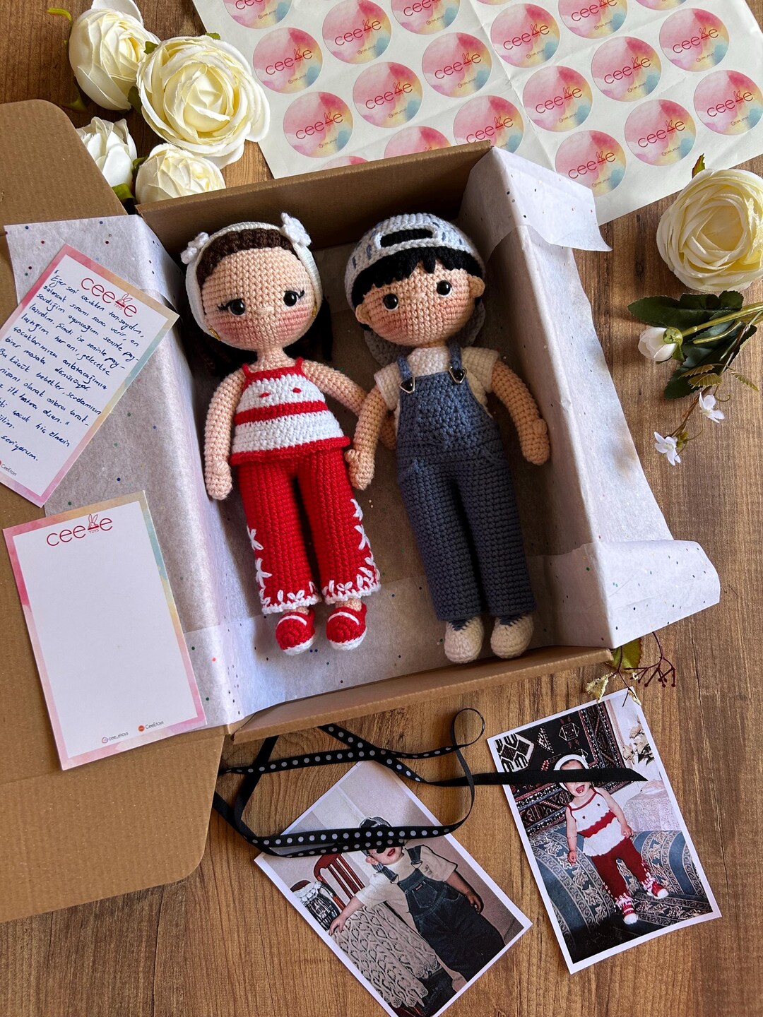 Handmade Custom Crochet Doll, Personalized Doll , Selfie Doll ...