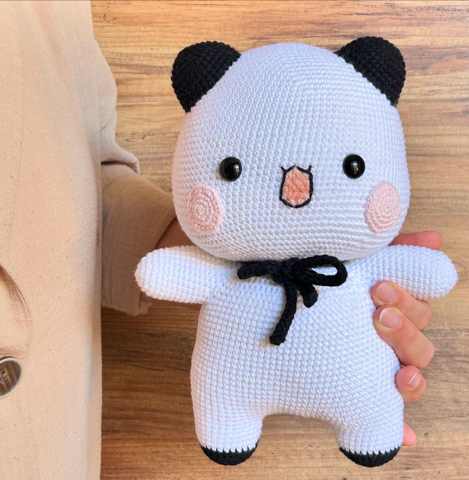 Amigurumi Bubu ,handmade Custom Crochet Doll, Amigurumi Dudu ,crochet Panda - Etsy