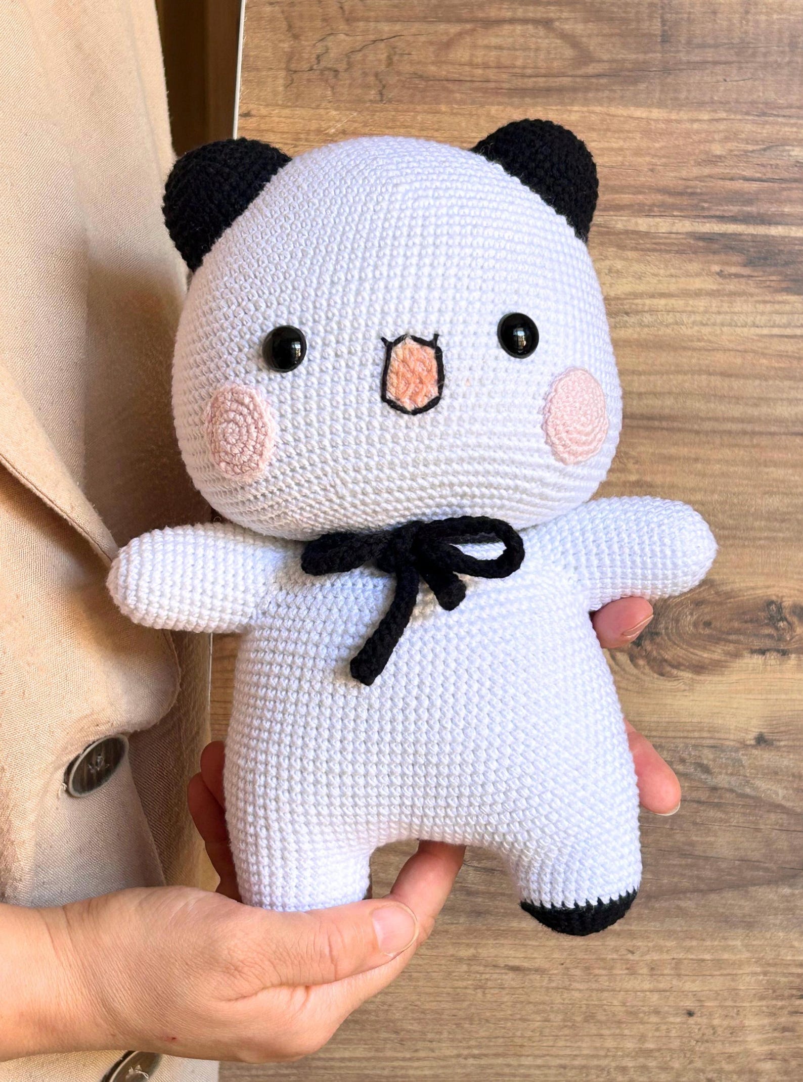 Amigurumi Bubu ,handmade Custom Crochet Doll, Amigurumi Dudu ,crochet Panda - Etsy
