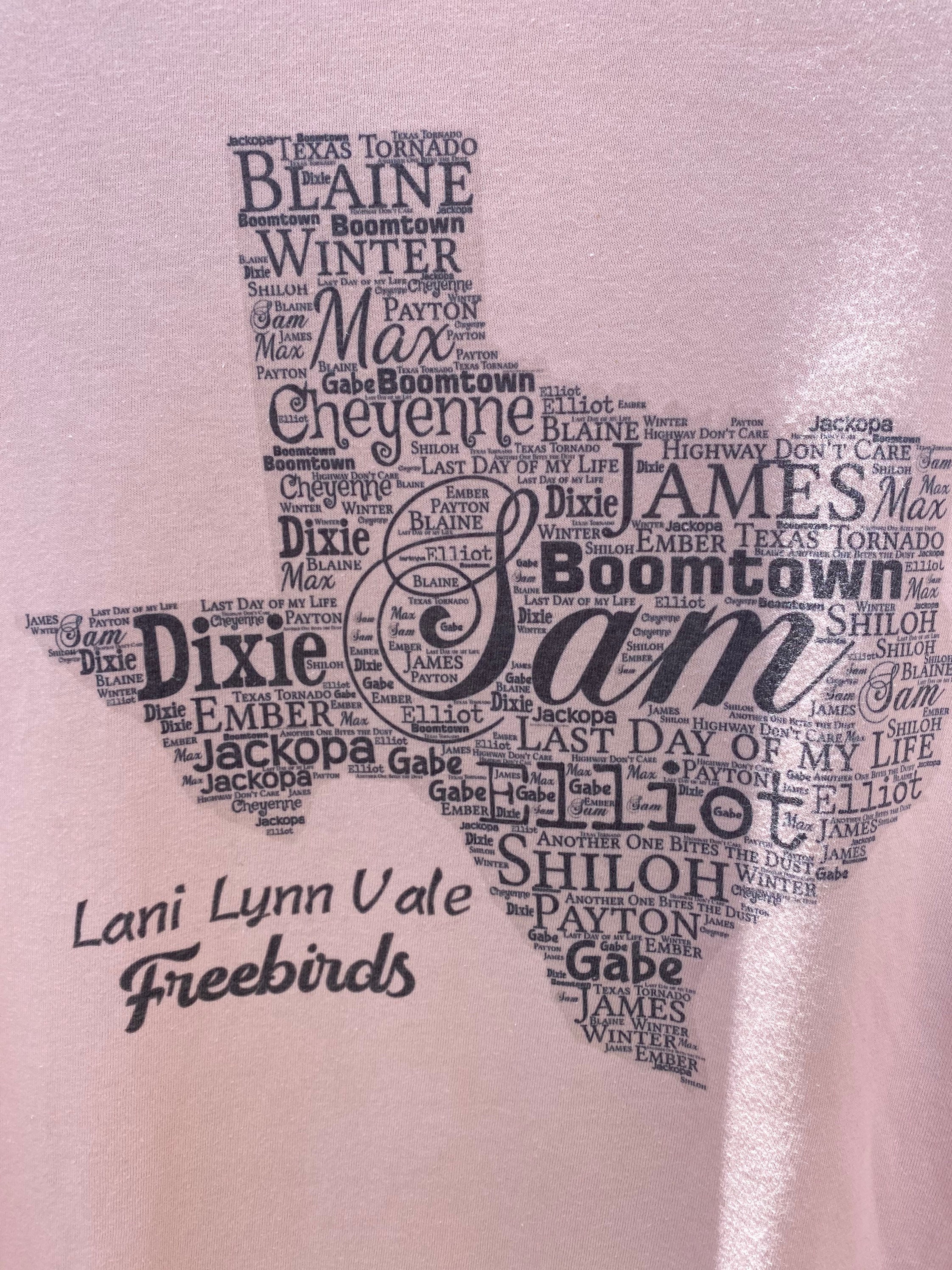Lani Lynn Vale Freebirds MC T-shirt. Motorcycle Series With Names of ...