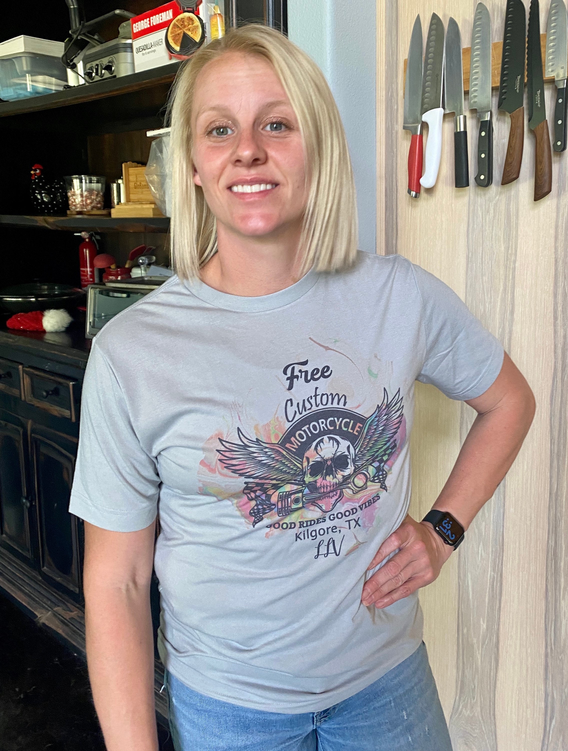 Lani Lynn Vale Freebirds MC T-shirt. Free Custom Mororcycle Shop ...