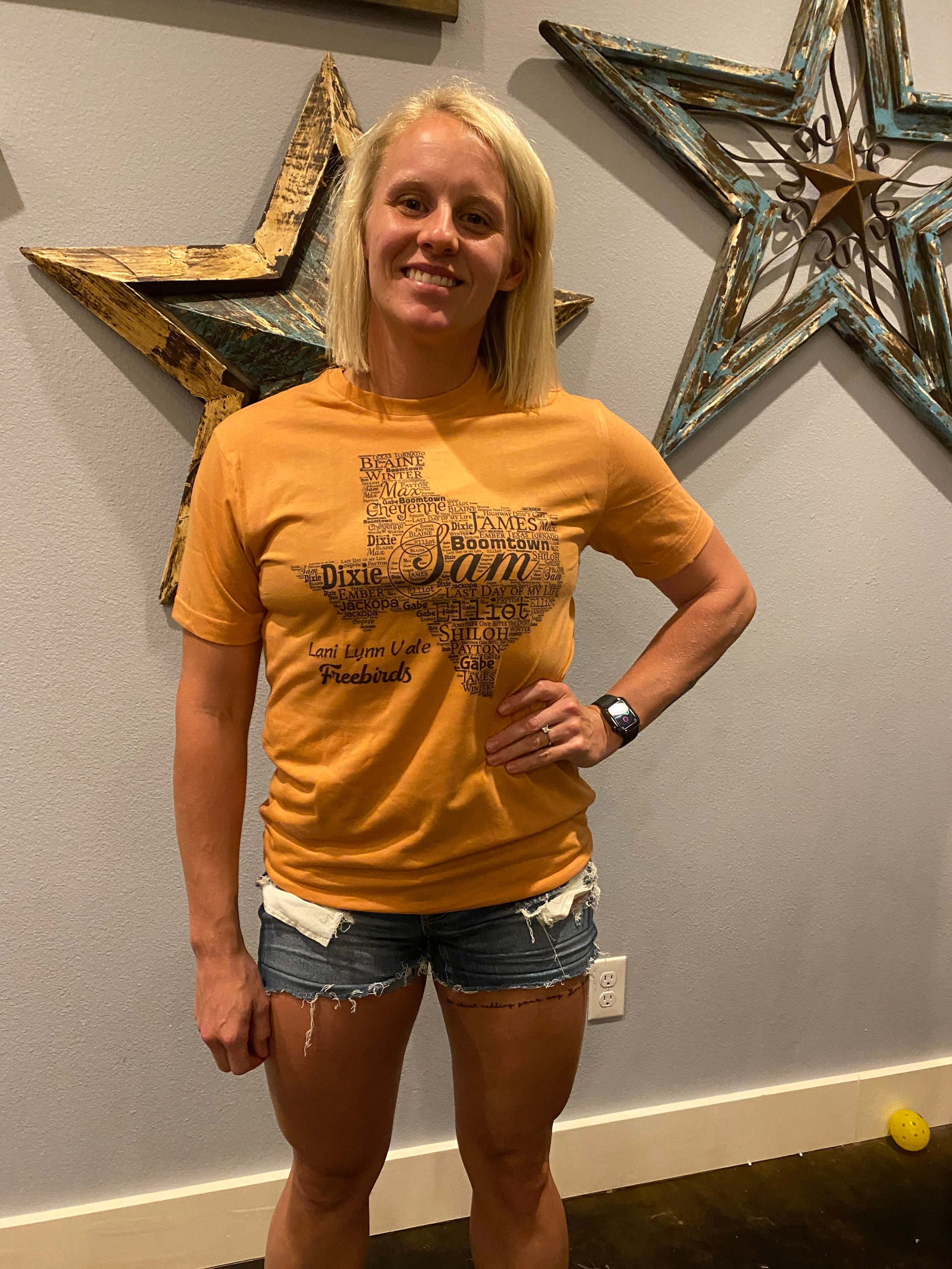 Lani Lynn Vale Freebirds MC T-shirt. Motorcycle Series With Names of ...