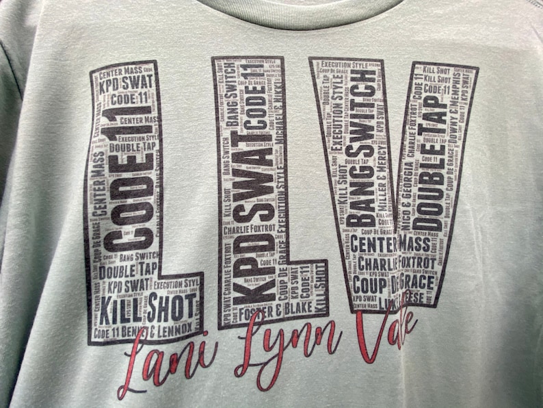 Lani Lynn Vale Kpd SWAT Code 11 T-shirt. KPD Book Series Swat With ...