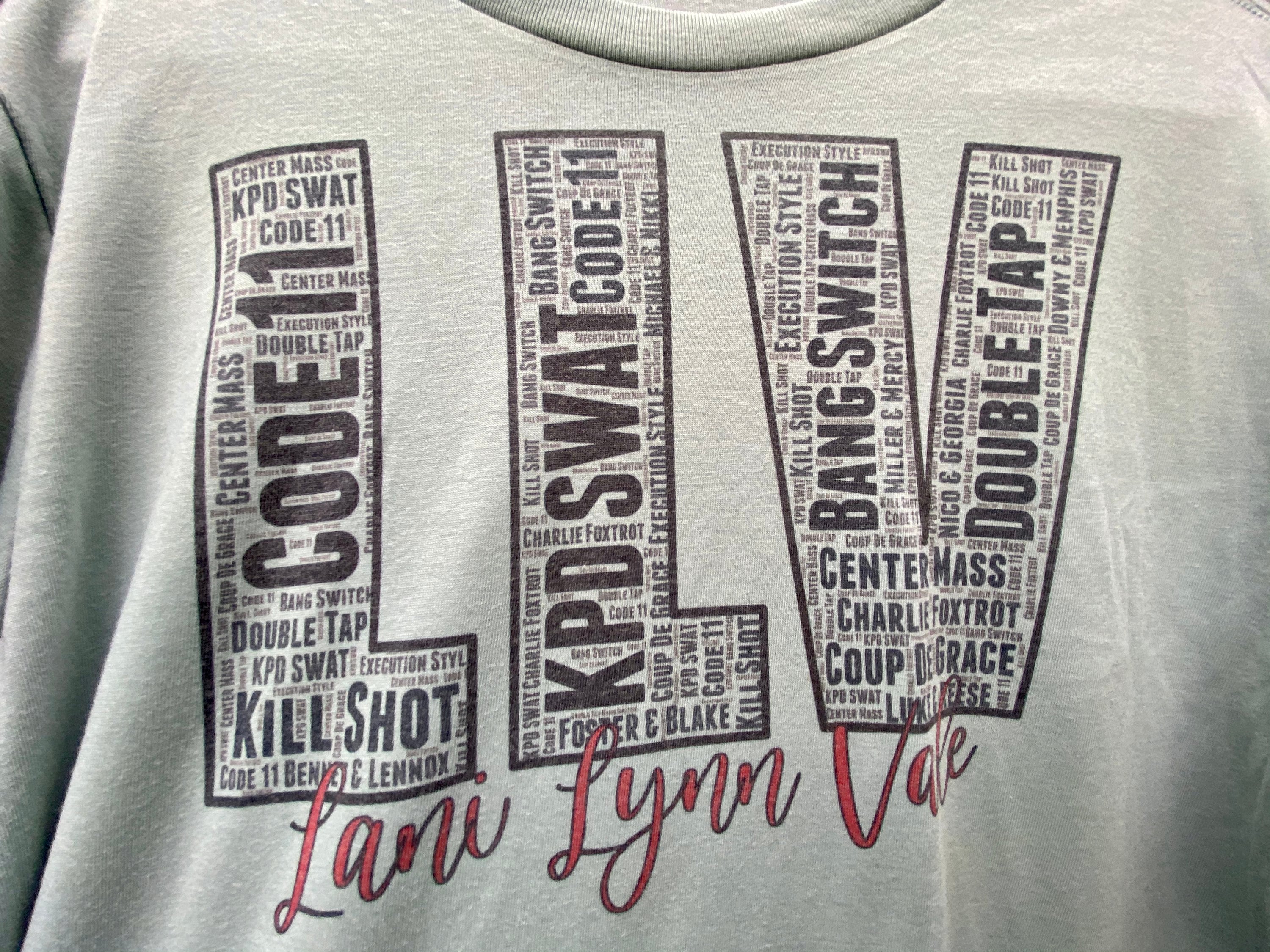 Lani Lynn Vale Kpd SWAT Code 11 T-shirt. KPD Book Series Swat With ...