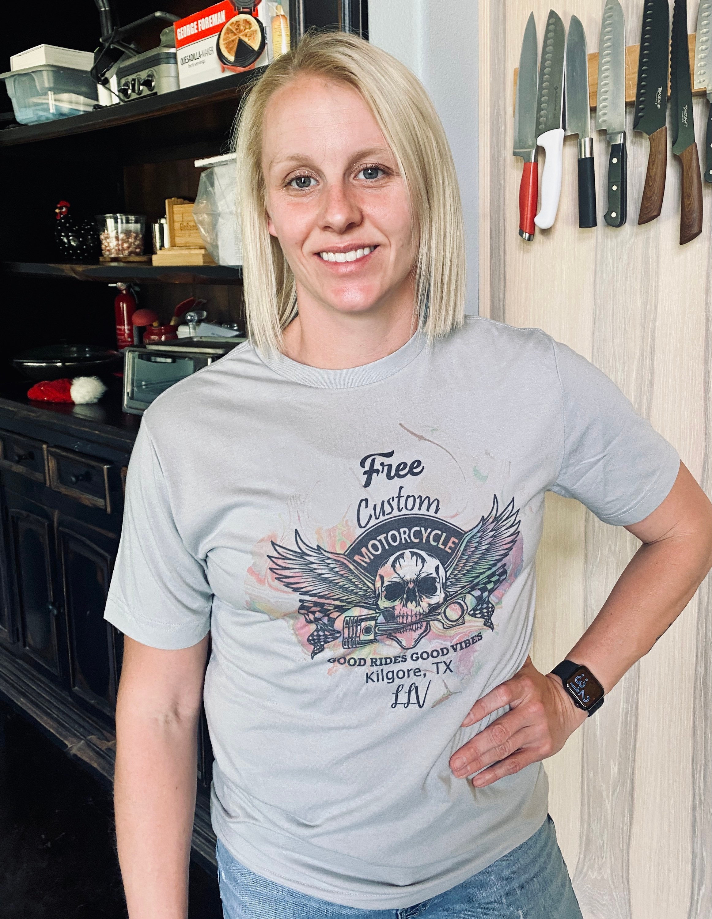 Lani Lynn Vale Freebirds MC T-shirt. Free Custom Mororcycle Shop ...