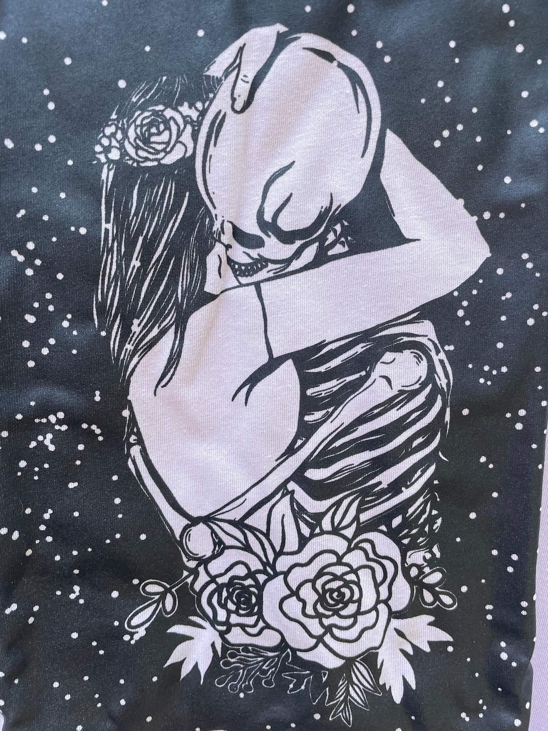 Hugging Skeleton and Girl. - Etsy