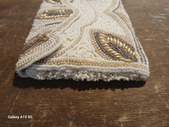 1930s NRA beaded clutch bag, NRA tag - Gem