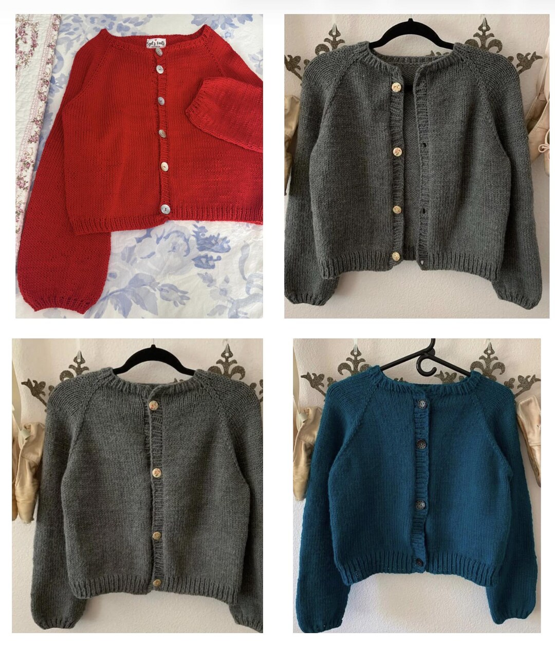 The Coco Cardigan Pattern - Etsy