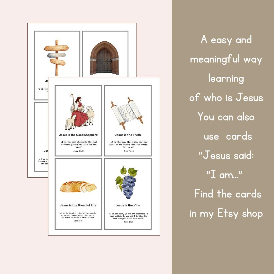 Jesus Said I Am Coloring Wheel, Printable Bible Activity, Kids Bible ...