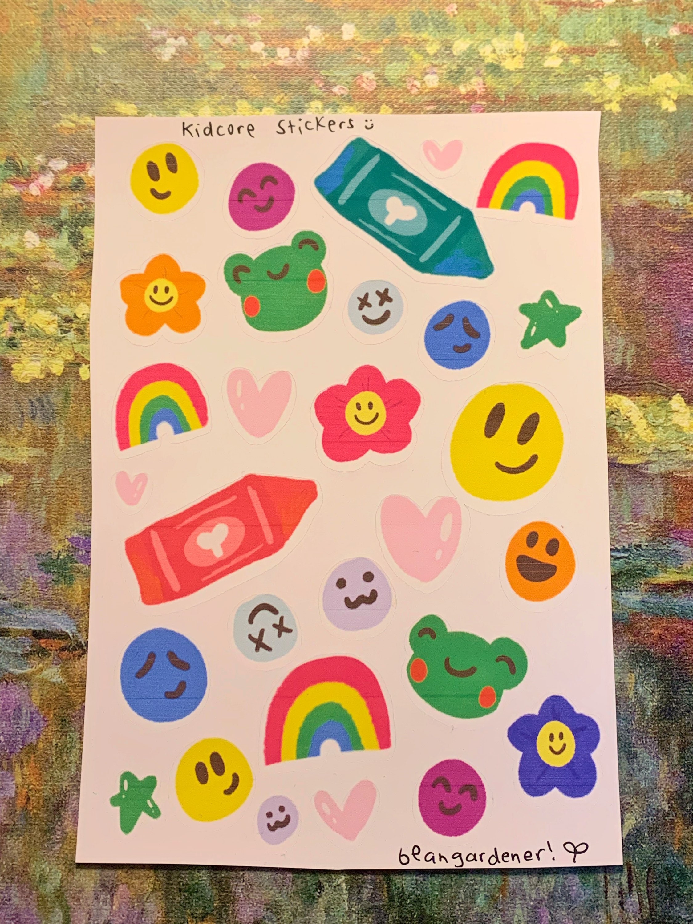 Decals & Skins Laptop Nostalgia Kidcore Die Cut Aesthetic Stickers ...