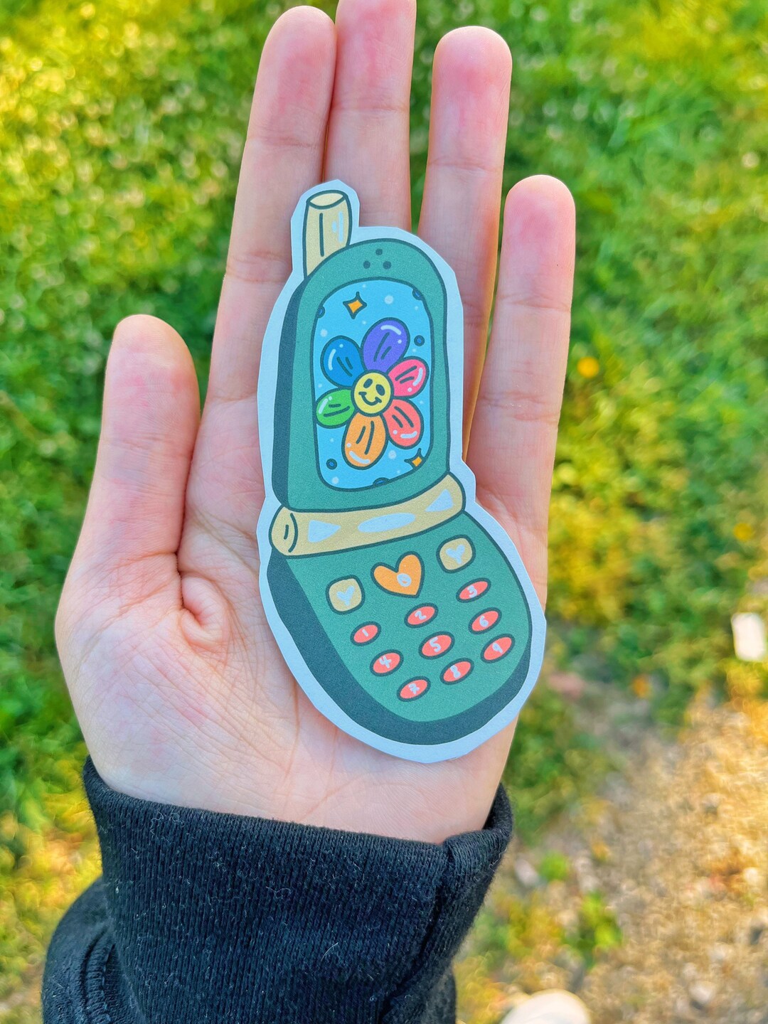 My Little Phone - Die Cut Sticker - Etsy