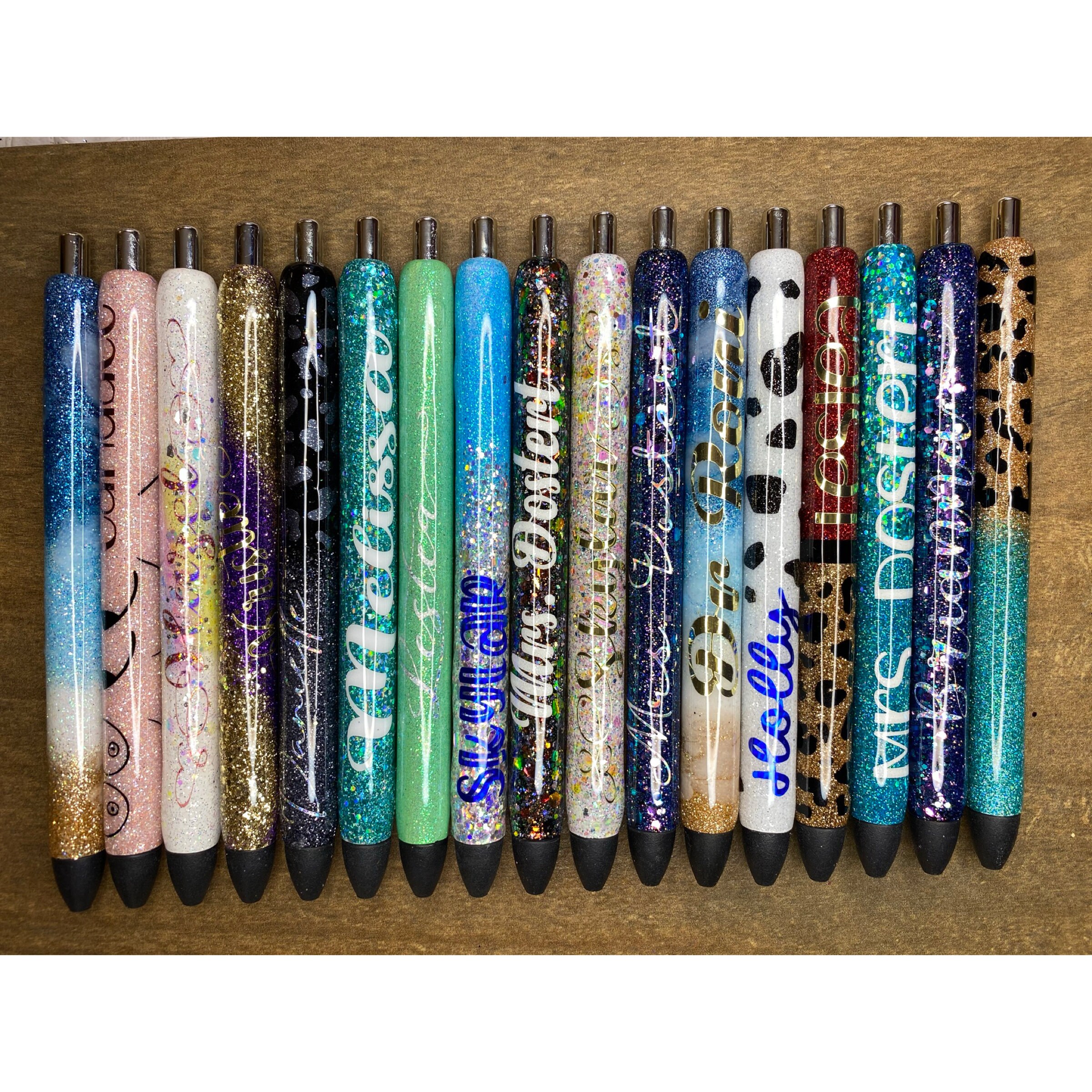 Epoxy Glitter Pens - Etsy