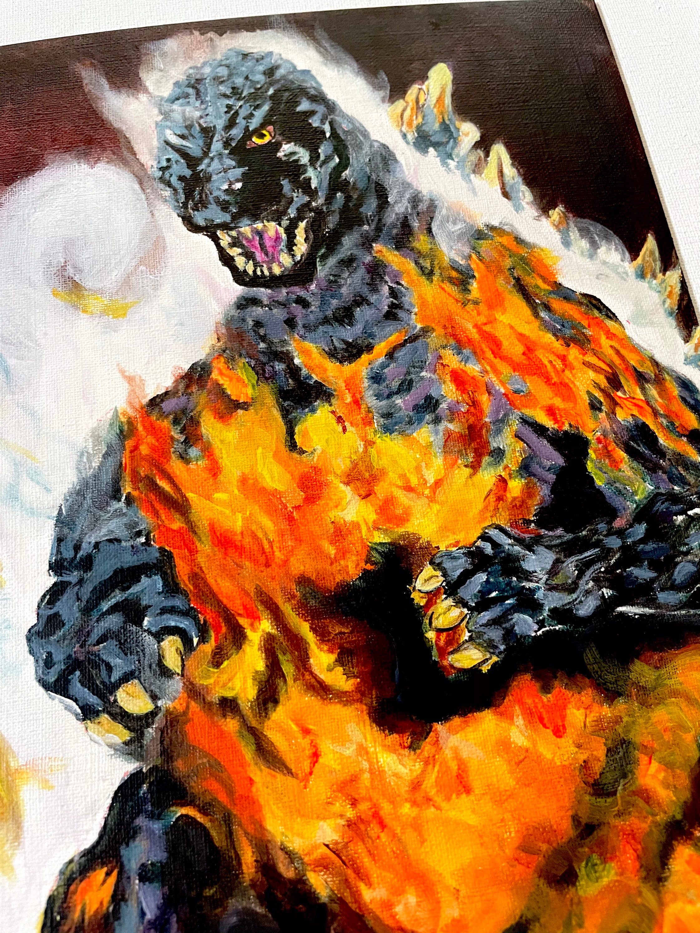 Godzilla 1995 Drawings