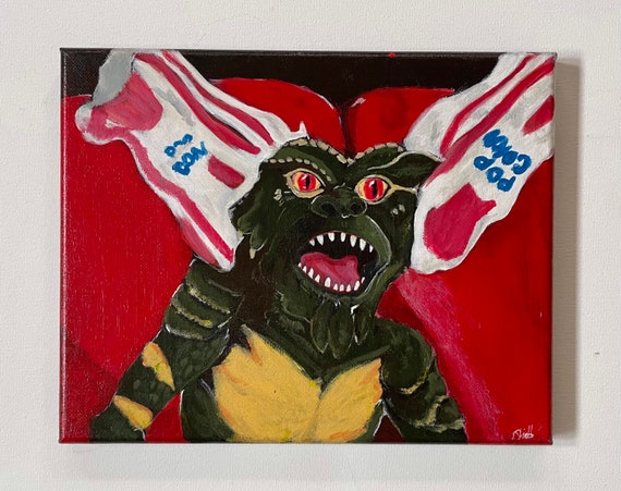 Popcorn Gremlin - Etsy