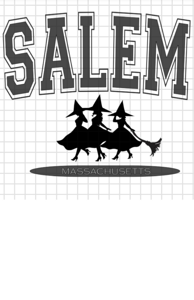 Salem Witches PNG Instant Download, Salem Png, Salem Massachusetts ...