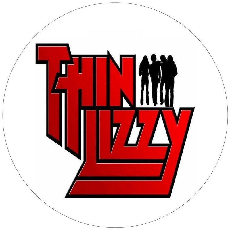 THIN LIZZY LOGO Glossy Finish Sticker Decal 85MM Quality Item | Etsy