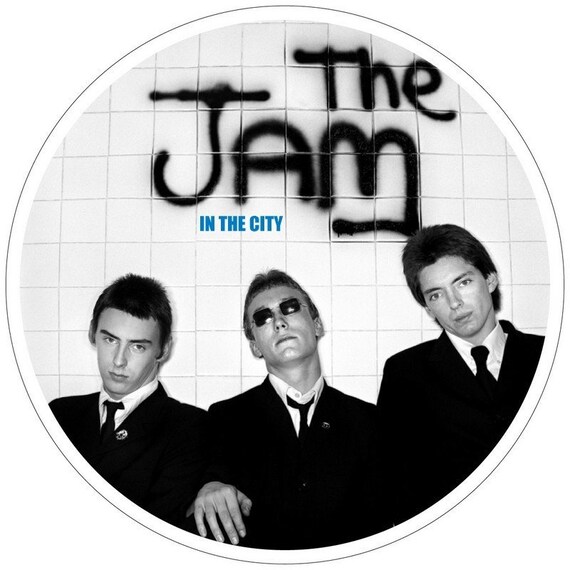 Bumper Stickers THE JAM in the city paul weller etc quality glossy ...