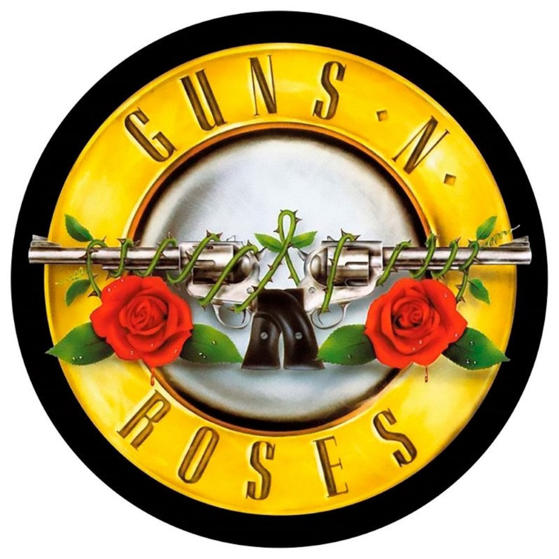X 3 GUNS N ROSES GNR sticker decals premium glossy finish high | Etsy