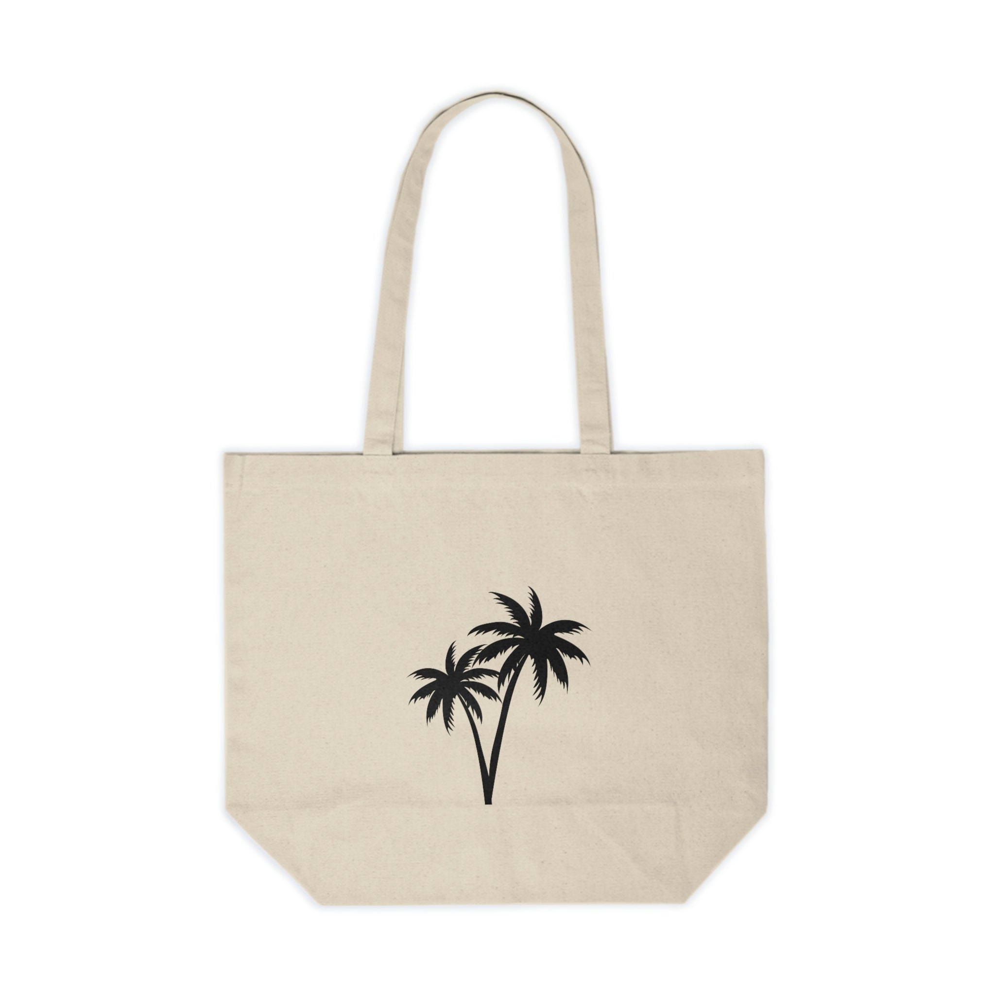 Palm Tree Tote Bag Beach Tote Bag Beach Bag Palm Tree Tote Canvas Tote ...