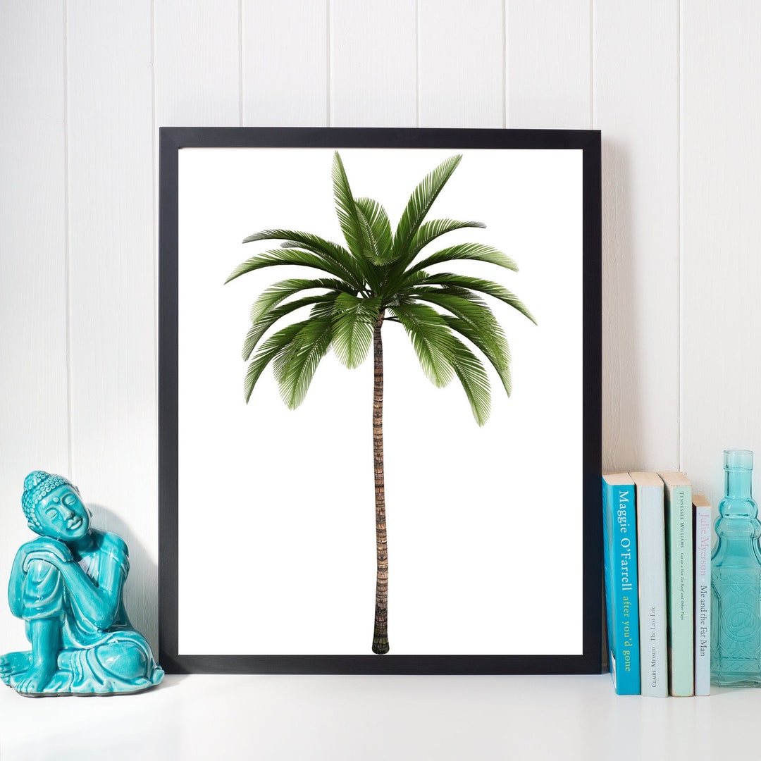 Palm Tree Art | Palm Tree Wall Decor | Printable Wall Art | Digital ...