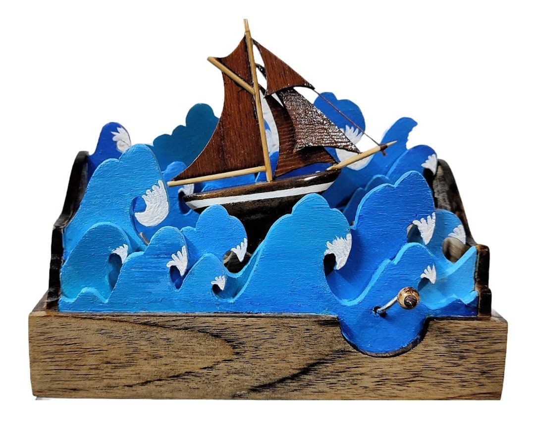 Ship Automaton Ship Automata Kinetic Sculpture Kinetic - Etsy