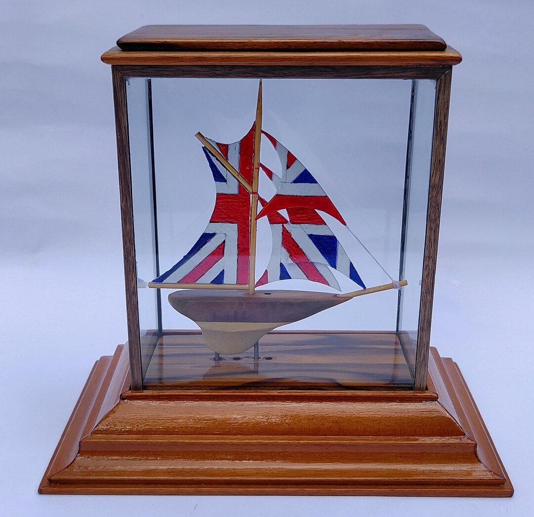 Wooden Ship Model, Ship Replica, Model Sailing Boat, Vintage Handmade ...