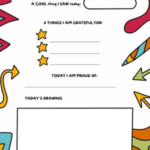 Gratitude Journal Kids Printable the Creative Gratitude Journal for ...