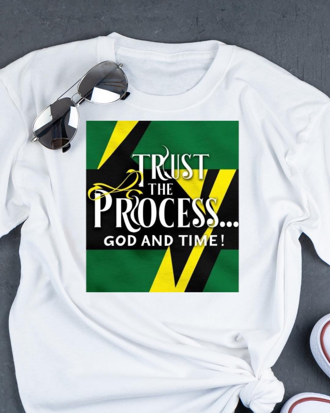 Jamaica 'trust the Process' PNG: Island Vibes Design (digital Download ...