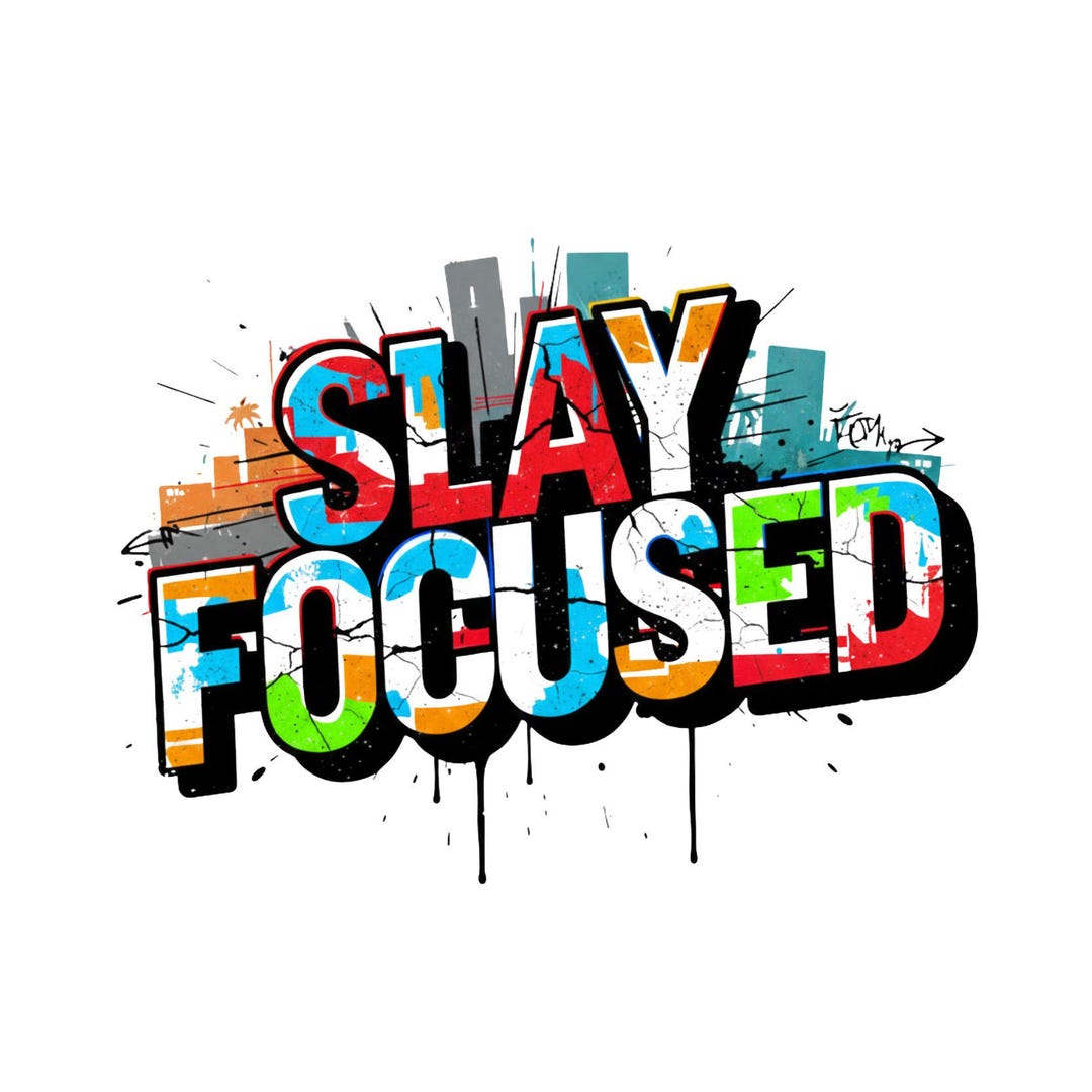 Focused Graffiti Streetwear PNG - Urban Hood Style, Street Art T-shirt ...