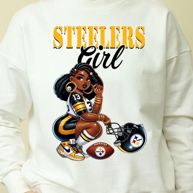 Steelers Girl Svg - Etsy