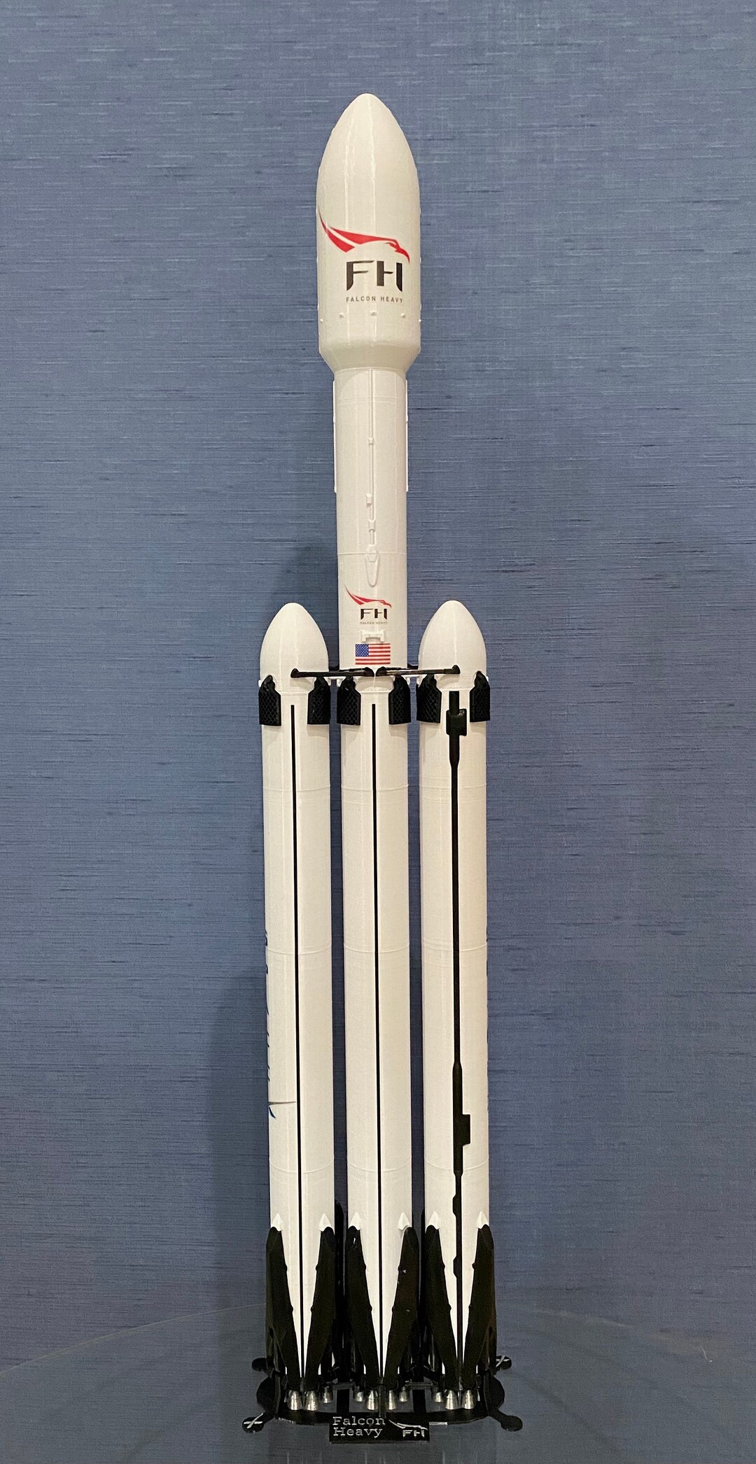 Falcon Heavy 1/144 *21in X 4in* - Etsy