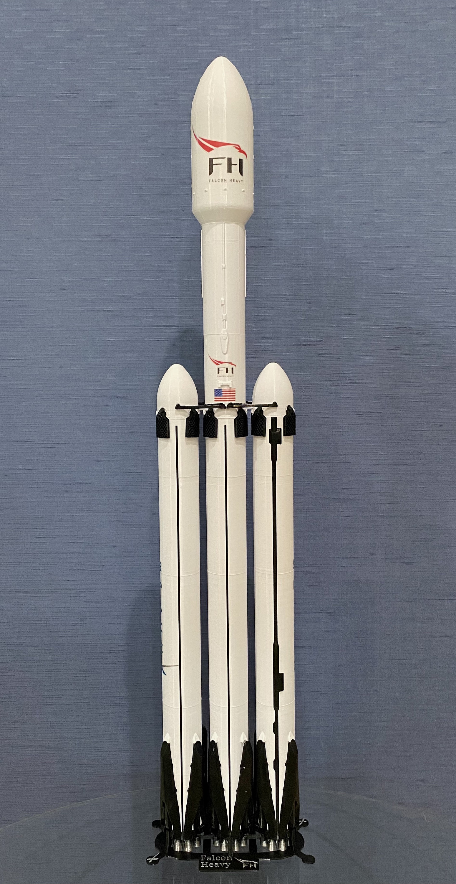 Falcon Heavy 1/144 21in X 4in - Etsy