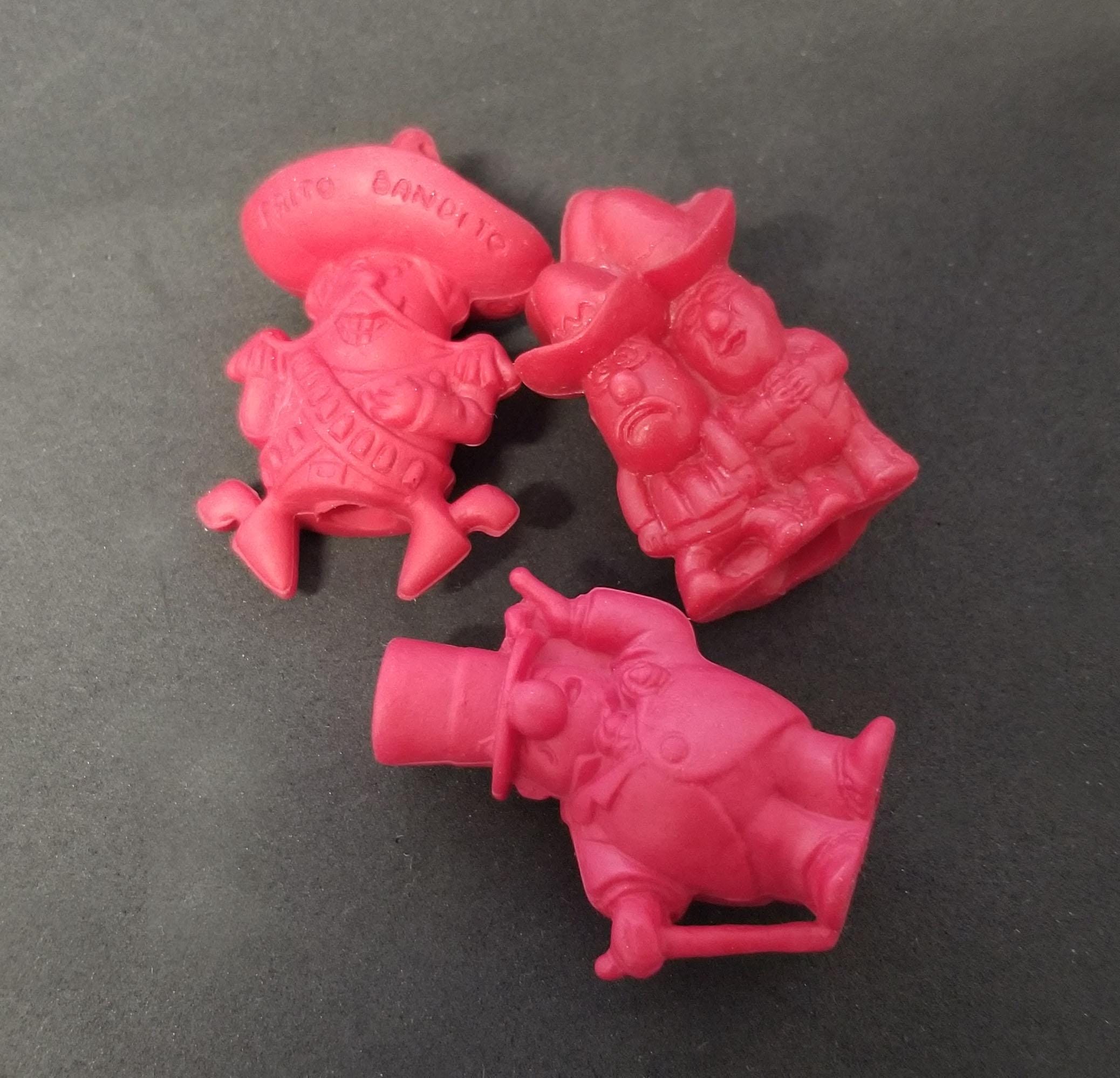 Frito Eraser Set W.C. Fritos Frito Bandito Munch Bunch Cowboys Pencil ...