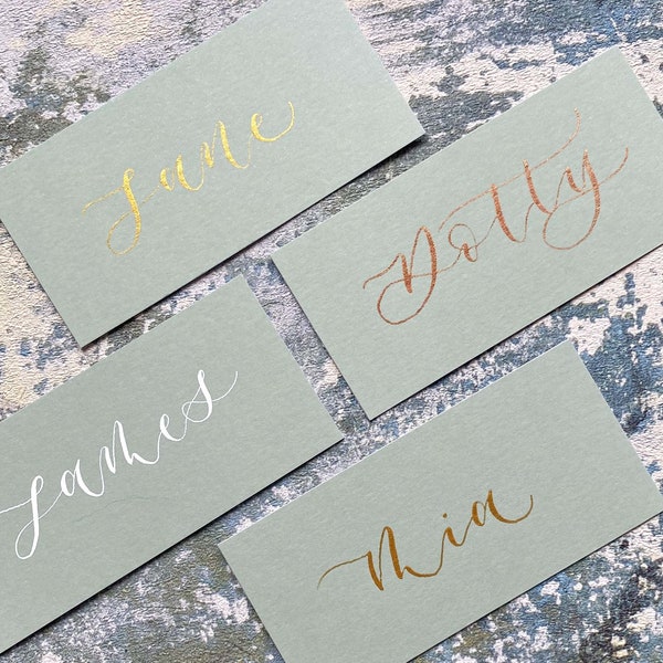 Flat Place Cards - Etsy UK