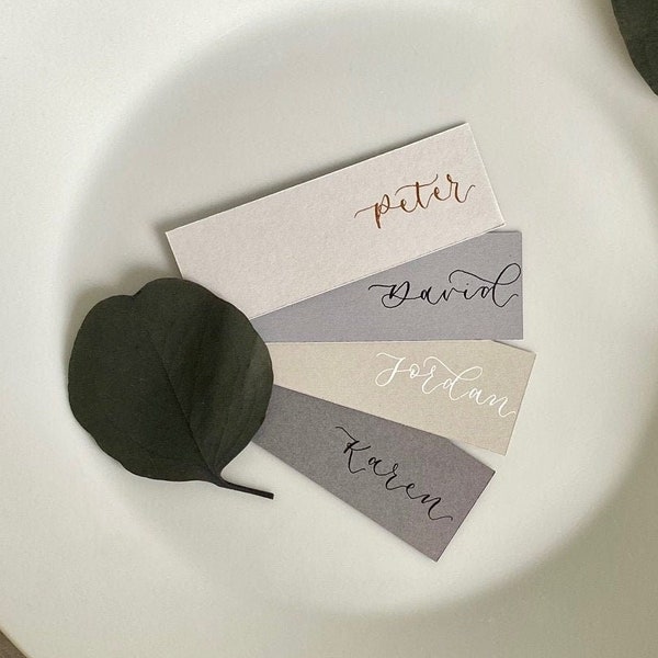 Flat Place Cards - Etsy UK