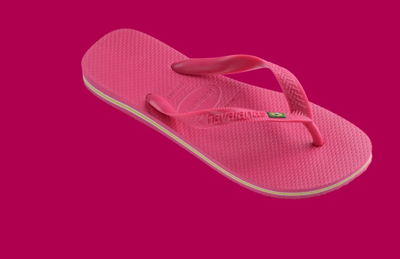 Chinelo Rosê Havaianas Brasil - Etsy