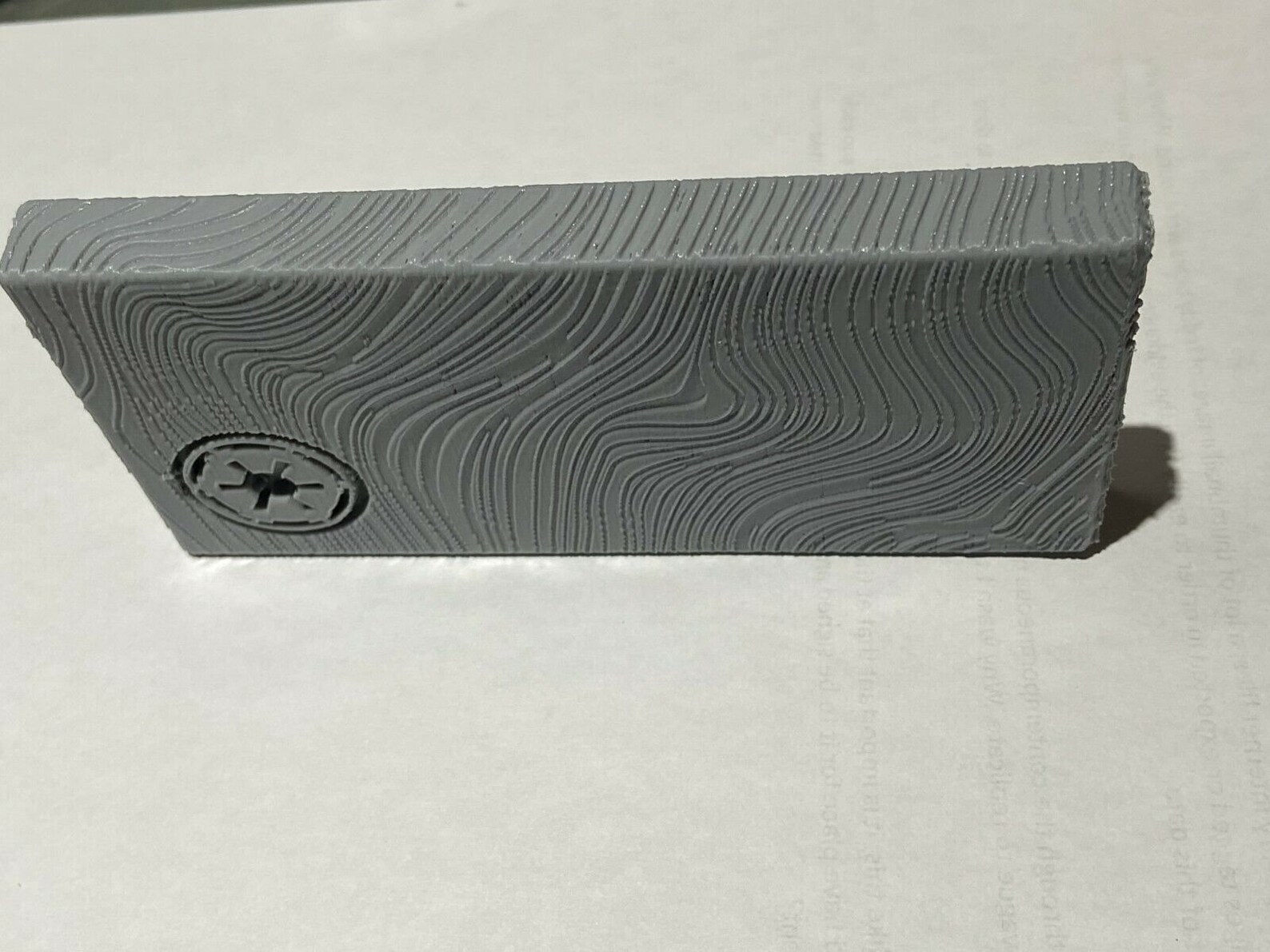 3D Printed Beskar Ingot From Mandalorian Star Wars High Quality 12.7cm ...