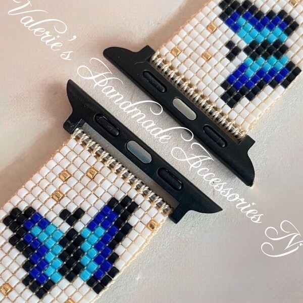 Beaded Watch Band - Etsy