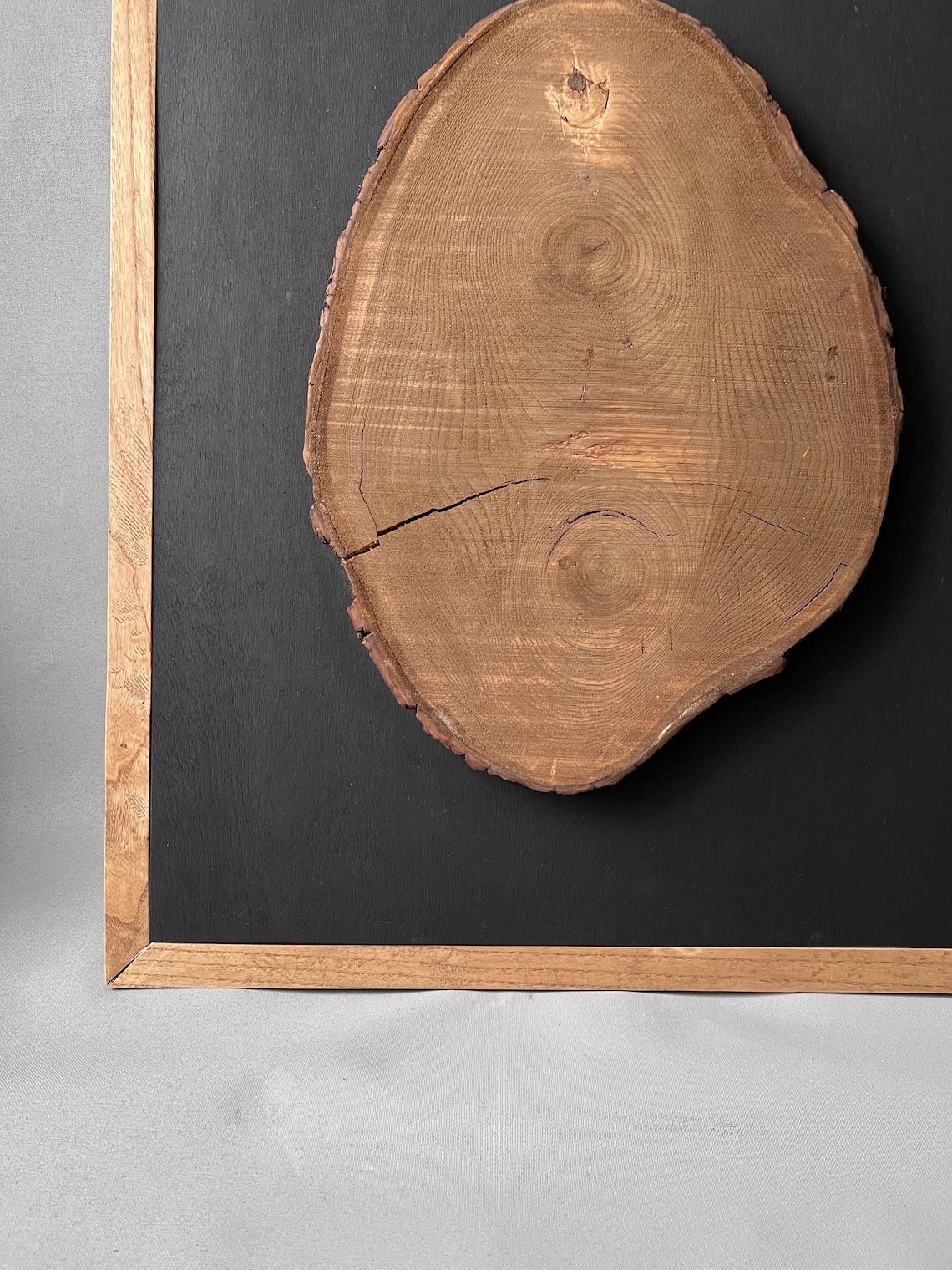 Tree Ring Wall Art Framed Large Size Wood Wall Decor Panel - Etsy