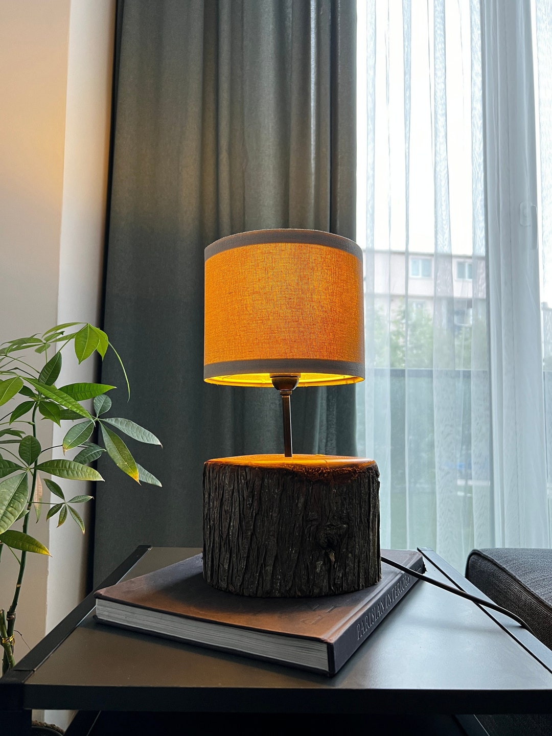Rustic Log Lampshade: Illuminate Your Home With Natural Charm ...