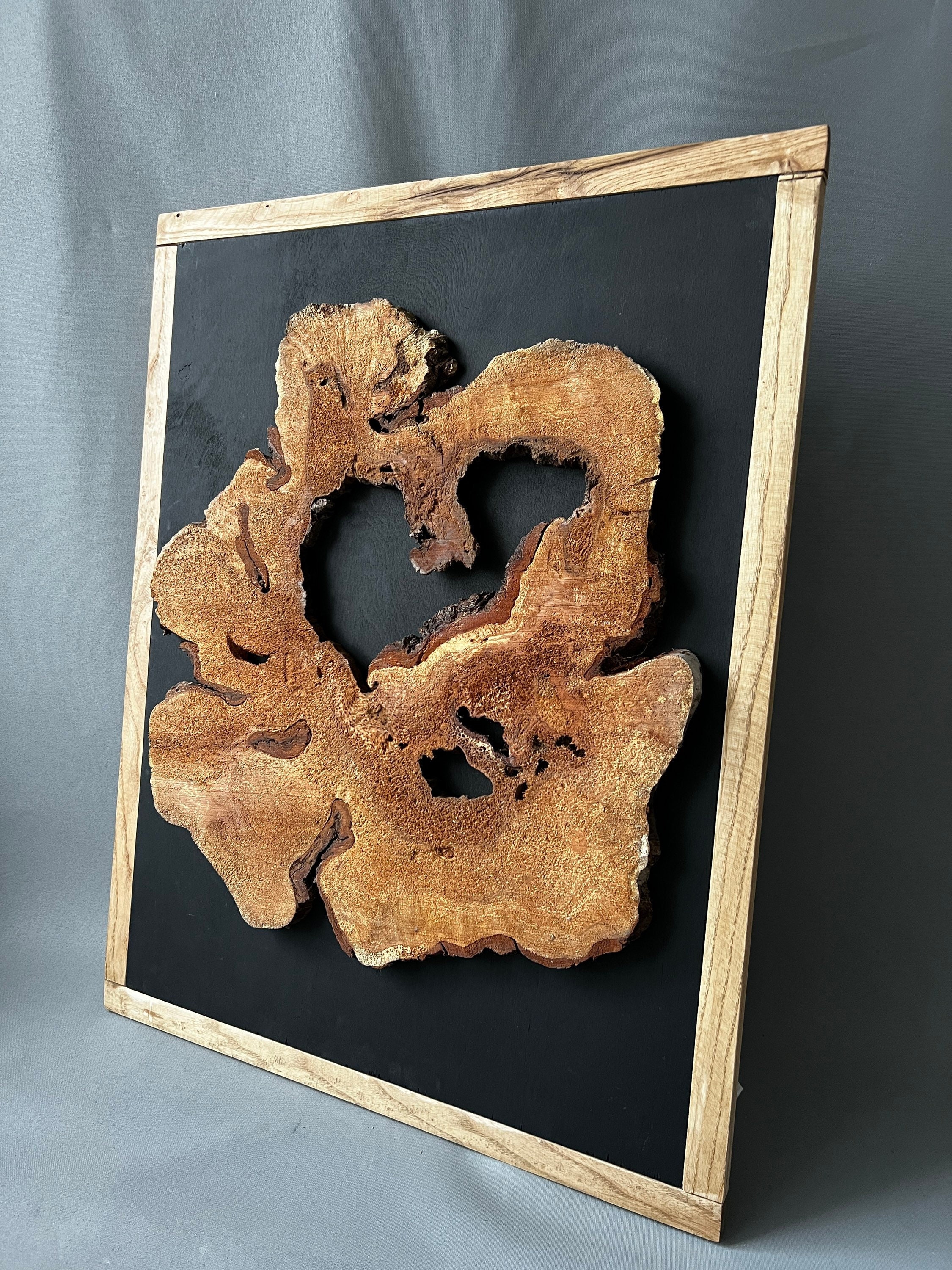 Tree Stump Wall Decor,aged Tree Stump Wall Hangings Decor, Large Tree ...