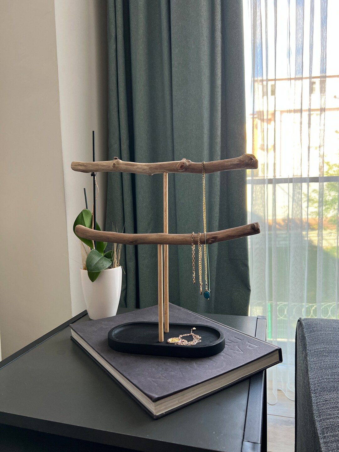 Driftwood T Bar Display Stand, Watch/bracelet Holder, Decorative ...