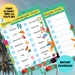 Beach Scavenger Hunt Printable Instant Download, Children's Summer ...