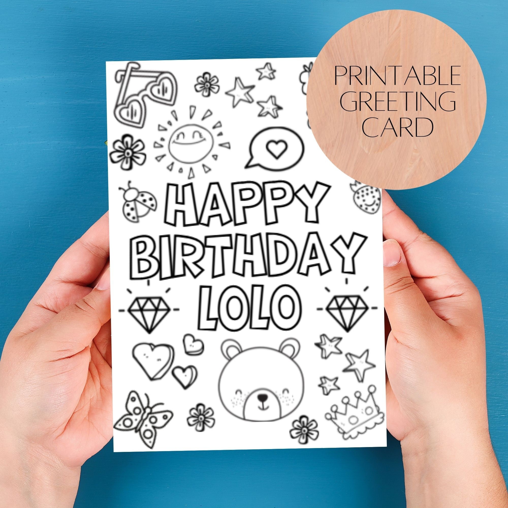 Printable Happy Birthday Lolo Card for Filipino Grandpa, Filipino ...