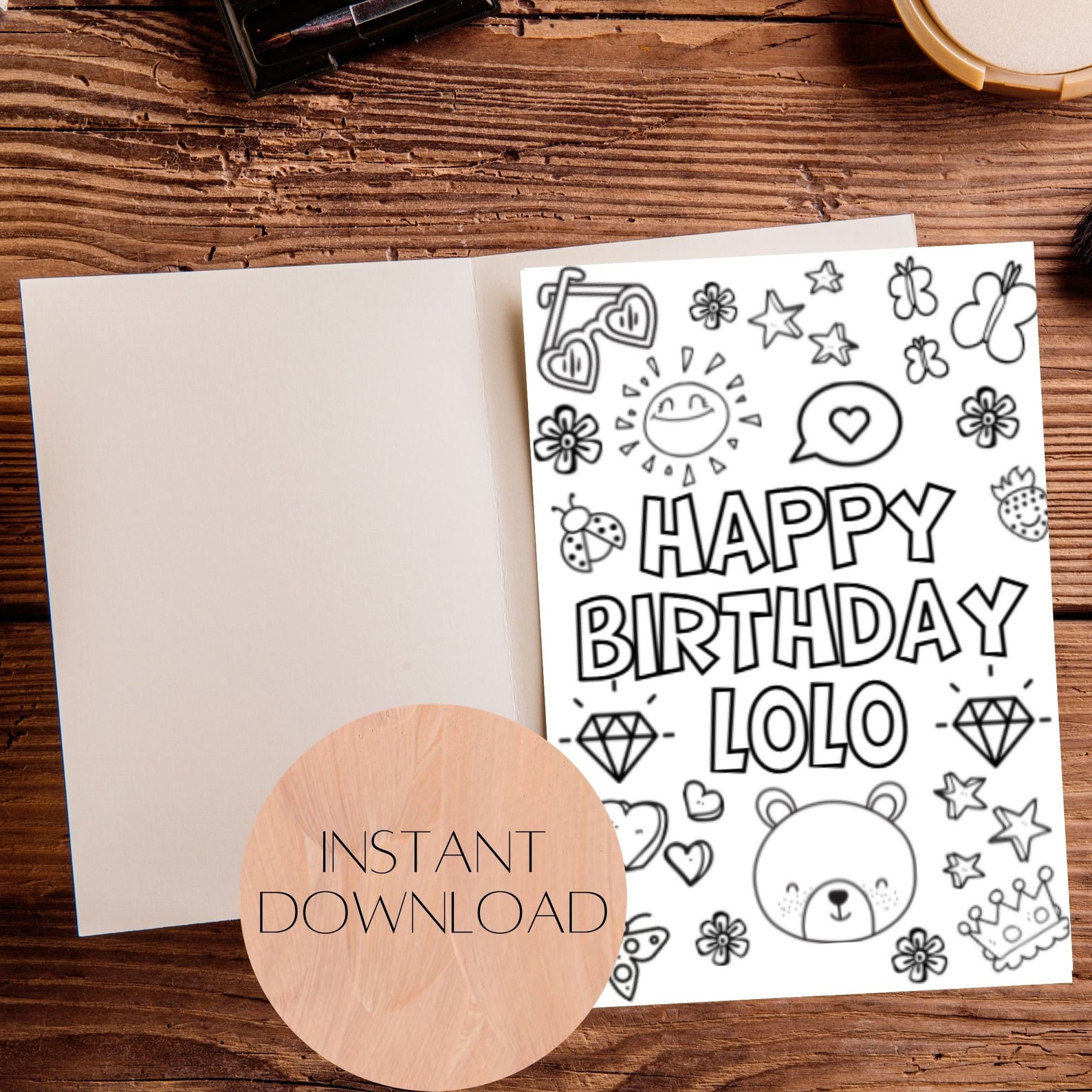 Printable Happy Birthday Lolo Card for Filipino Grandpa, Filipino ...