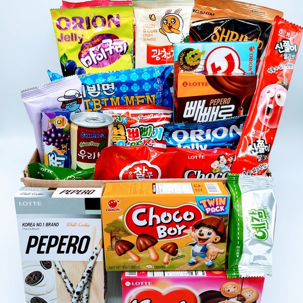 Korean Snacks - Etsy
