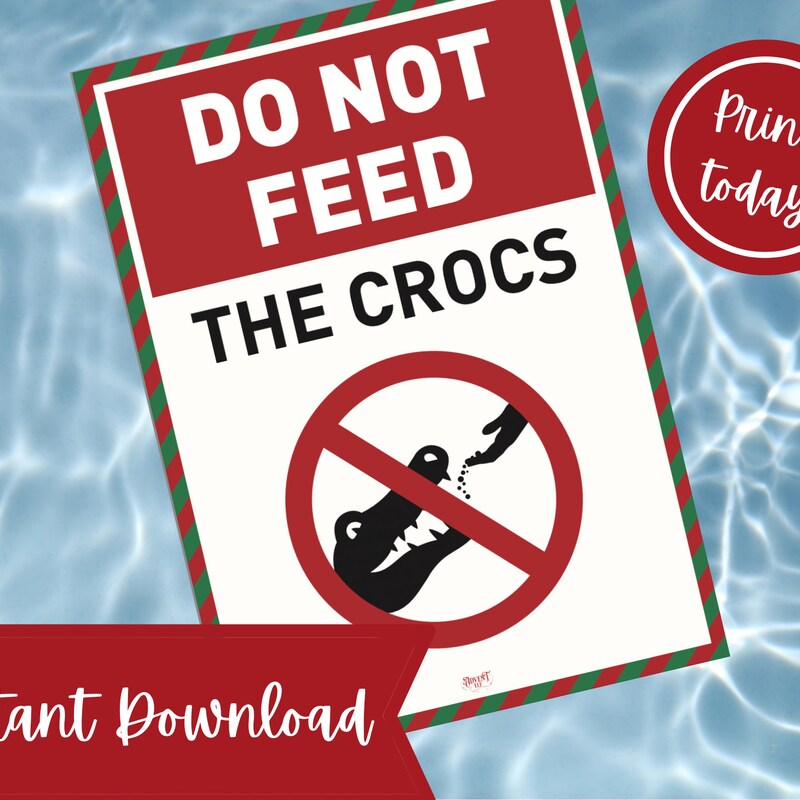 Do Not Feed Sign - Etsy