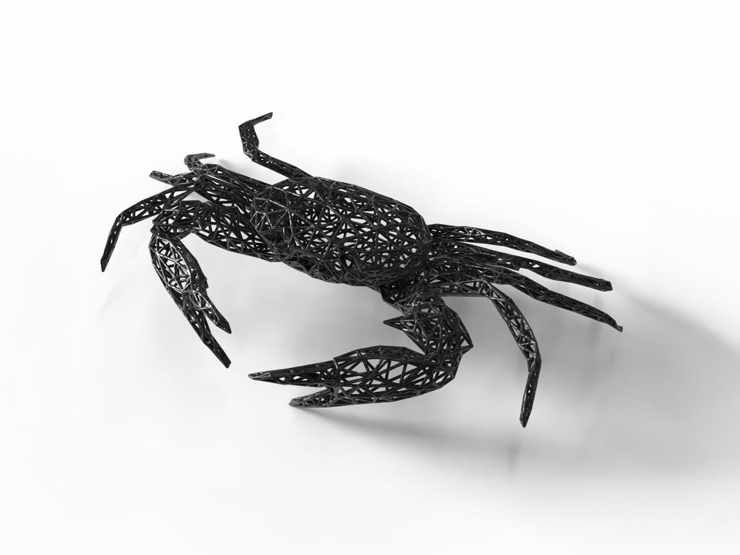 Cancer Zodiac Home Decor | Crab Art Figurine | Unique 3D Print Ornament ...